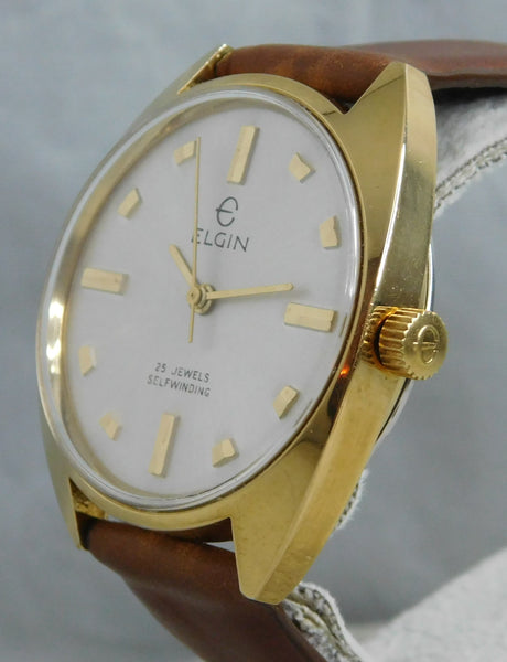 Elgin Classic Vintage 1960s Swiss 25 Jewel Automatic GP Mens Watch ...